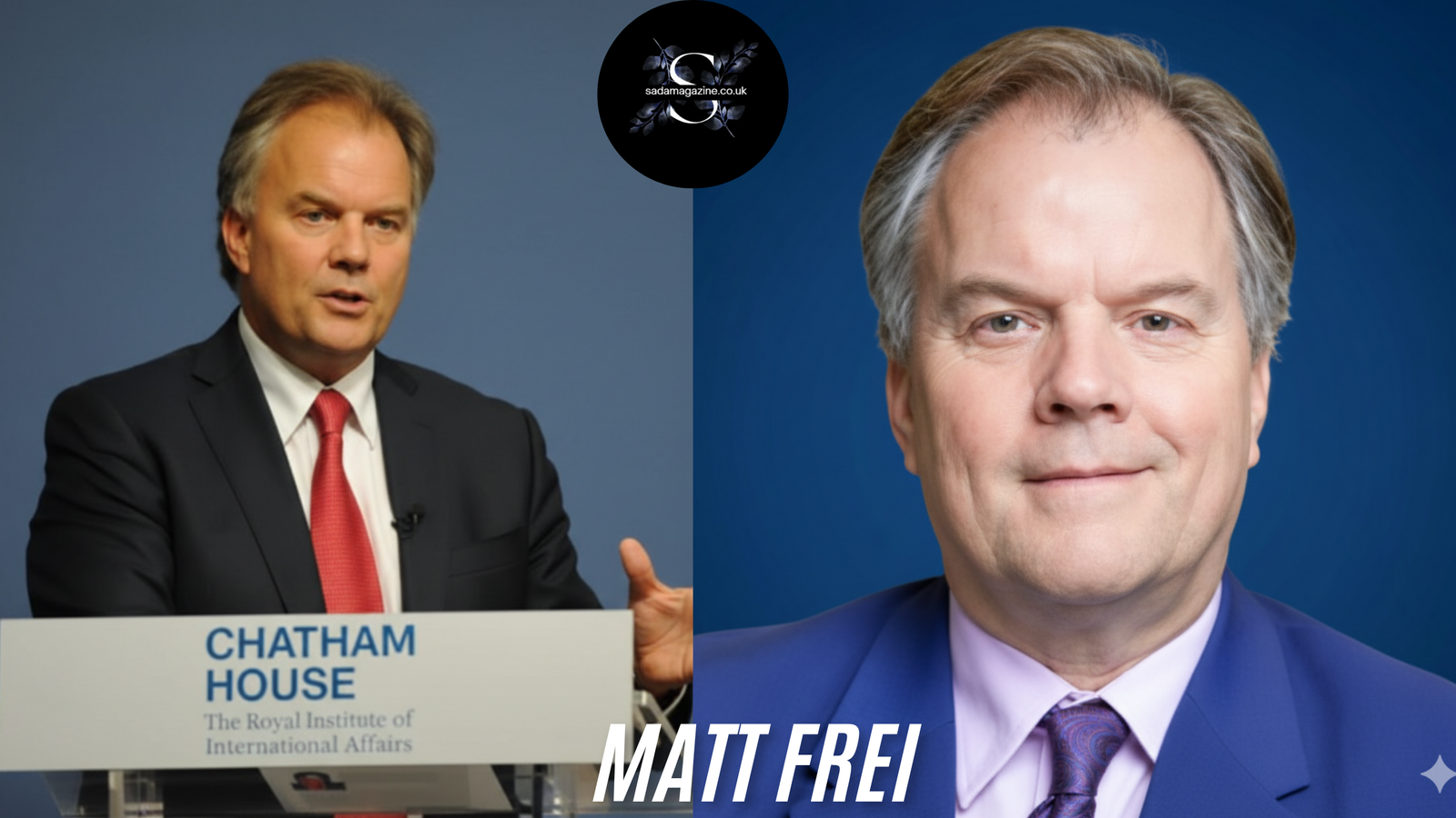 Matt Frei: British-German Journalist, Broadcaster, and Political ...